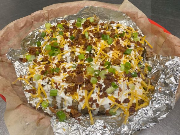 Loaded Baked Potato - Cryin' Coyote Barbecue